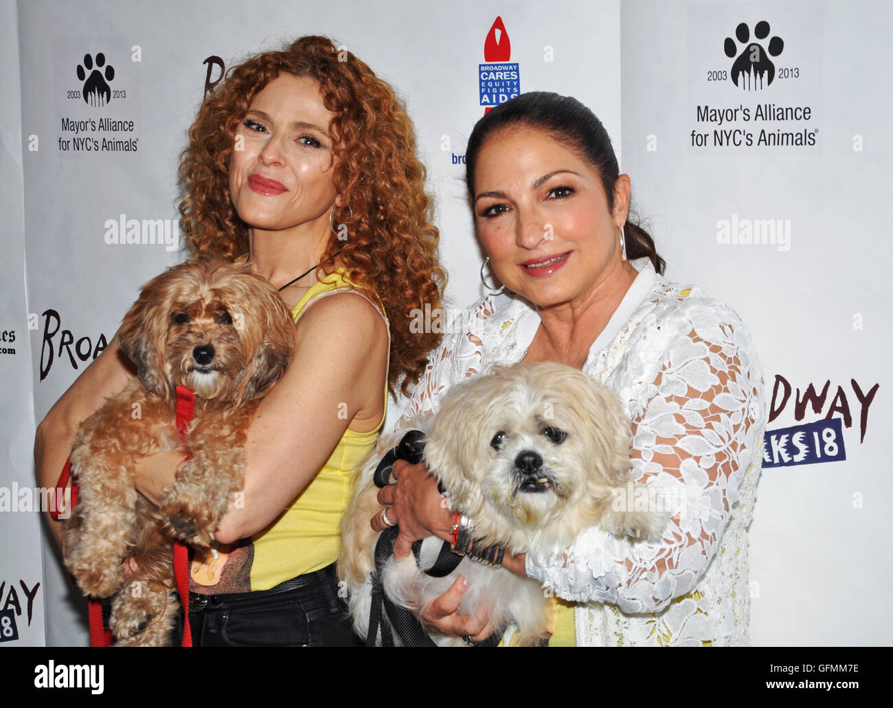 Bernadette Peters Hosts Broadway Barks High Resolution Stock ...