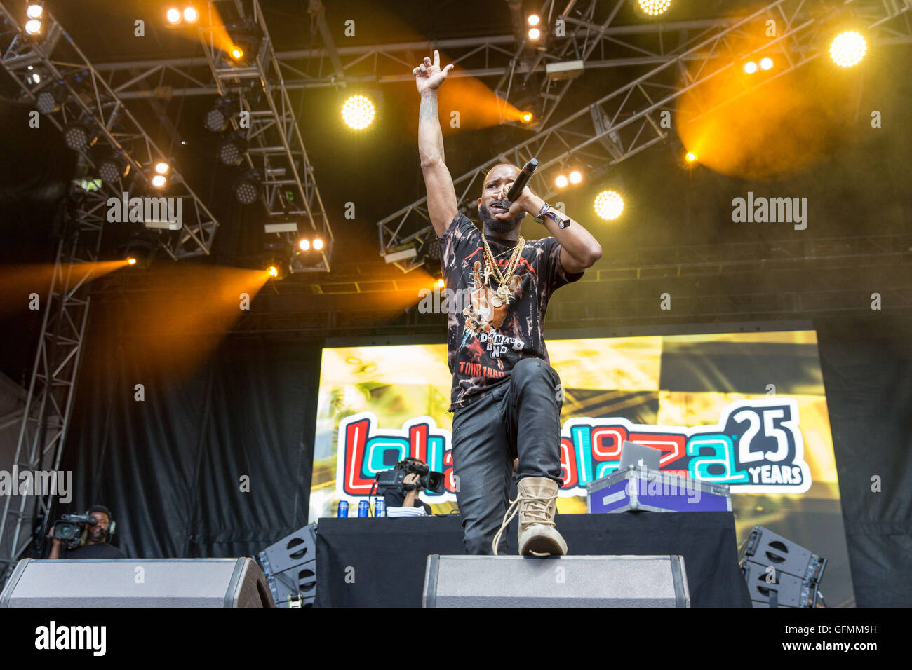Chicago, Illinois, USA. 30th July, 2016. Rapper TORY LANEZ performs ...