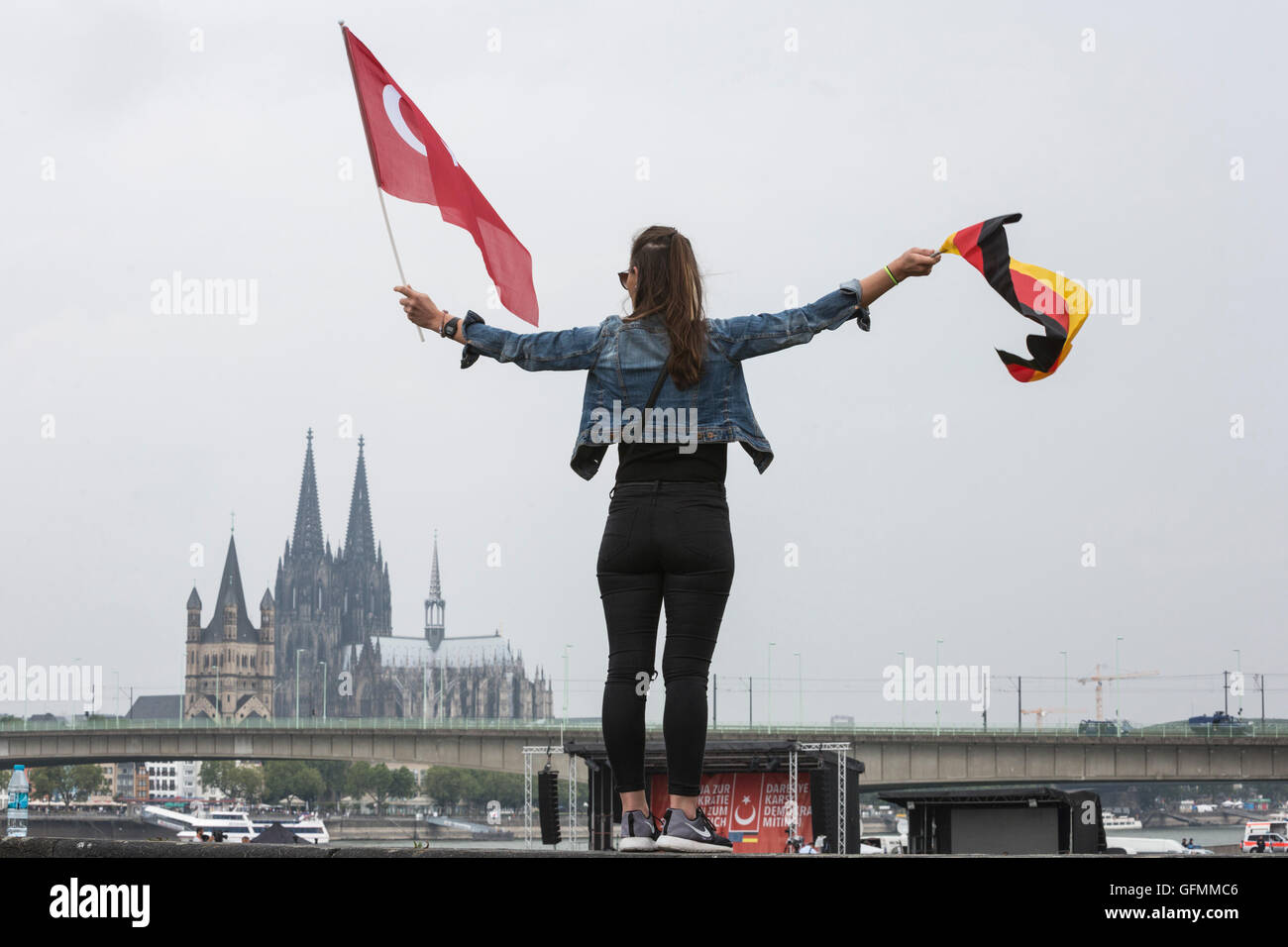 Koln flag hi-res stock photography and images - Alamy