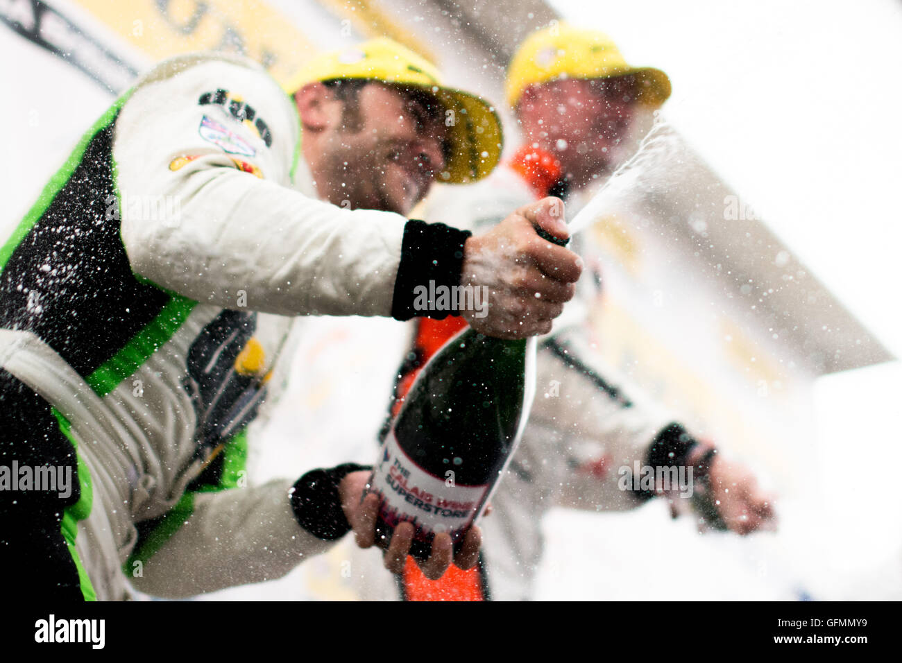 Norwich, Norfolk, UK. 31st July, 2016. BTCC racing driver Rob Austin ...