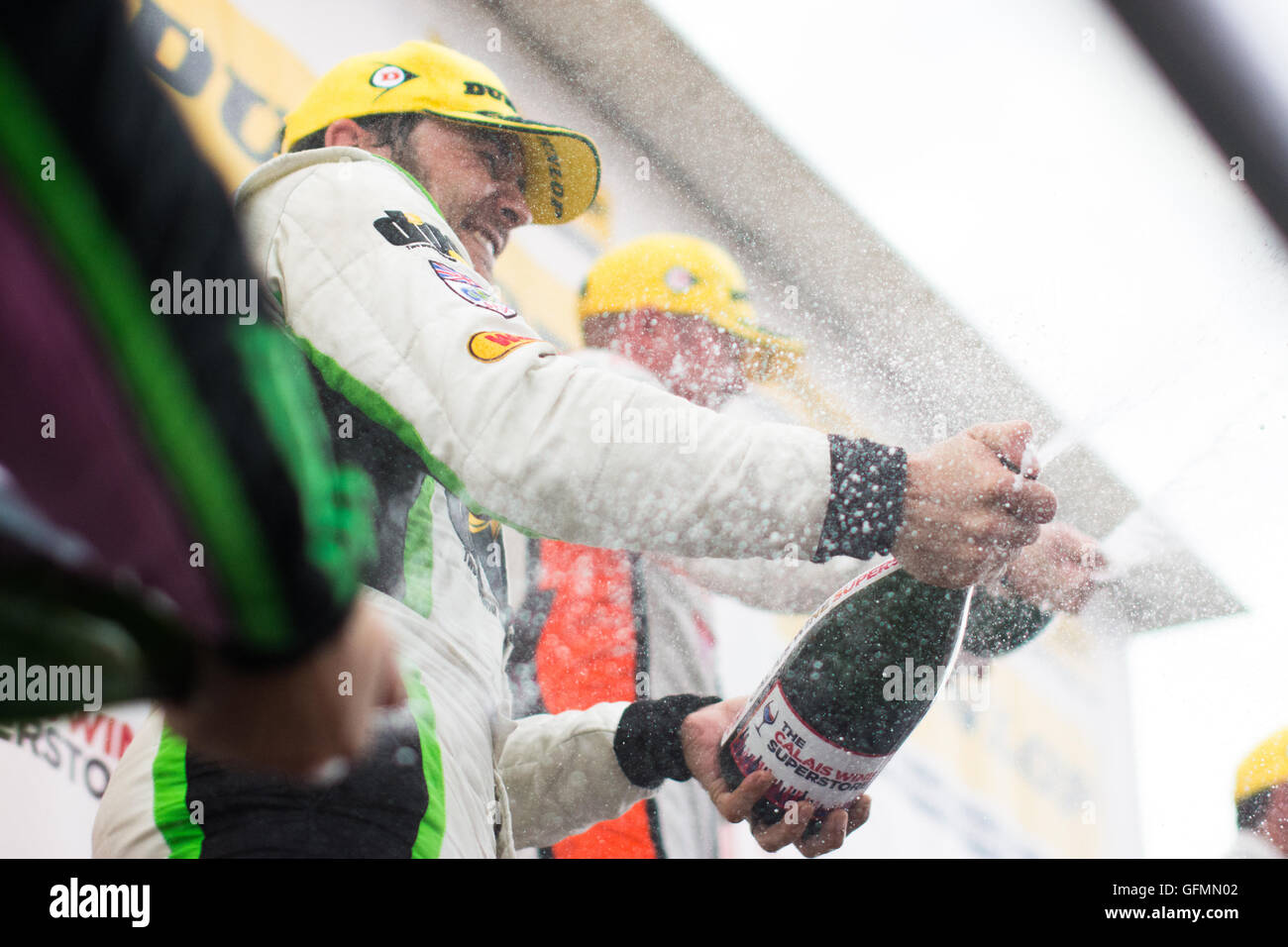 Norwich, Norfolk, UK. 31st July, 2016. BTCC racing driver Rob Austin ...