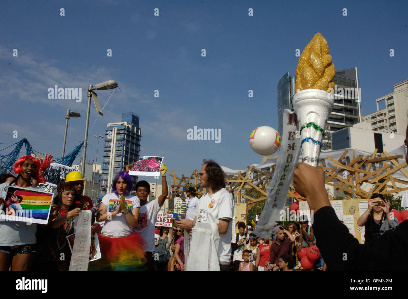 Movement PEOPLE WITHOUT FEAR Act carries out Temer, which is against ...