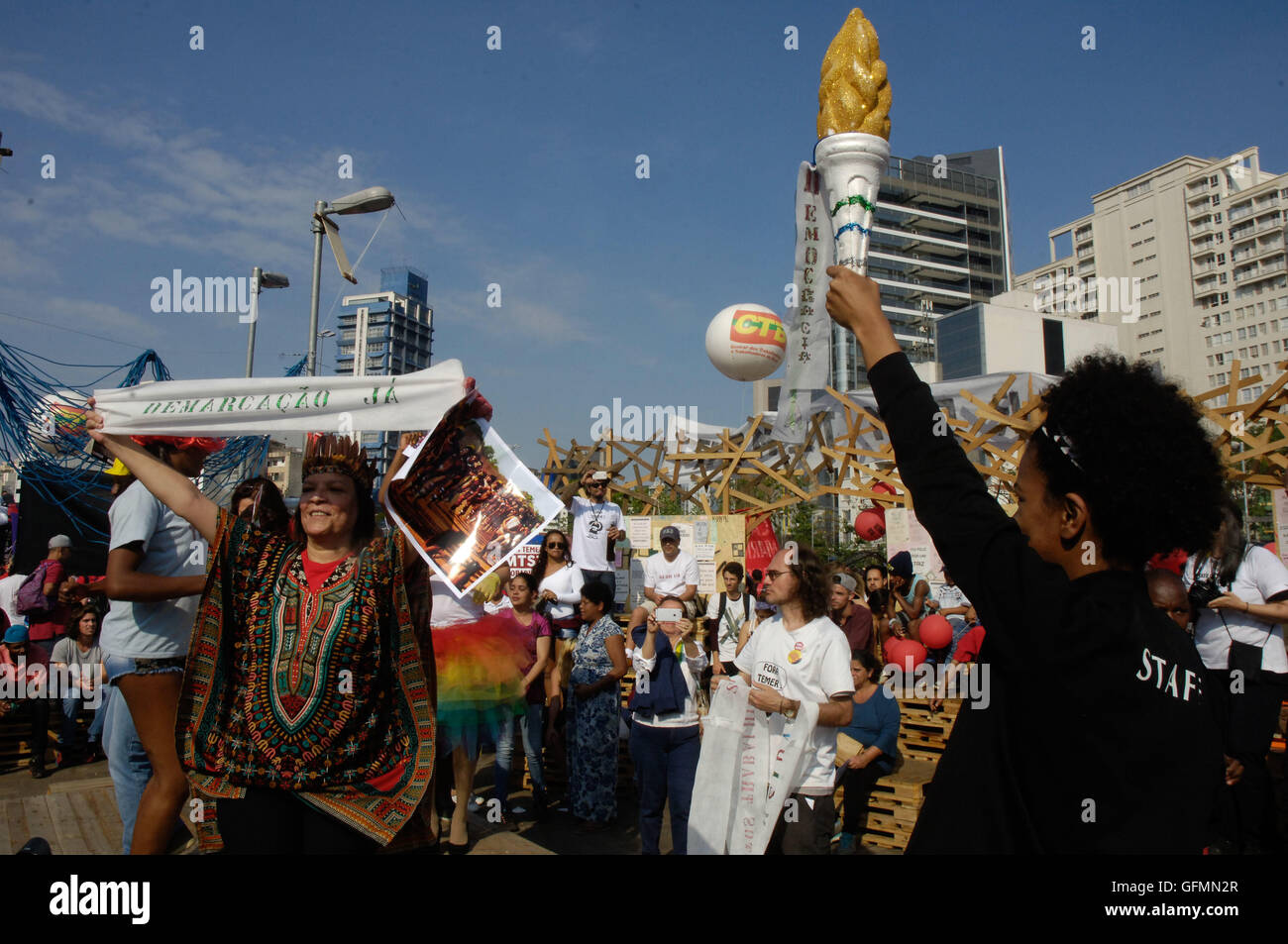 Movement PEOPLE WITHOUT FEAR Act carries out Temer, which is against ...