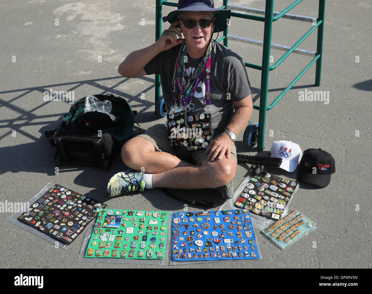 Olympic pins hi-res stock photography and images - Alamy