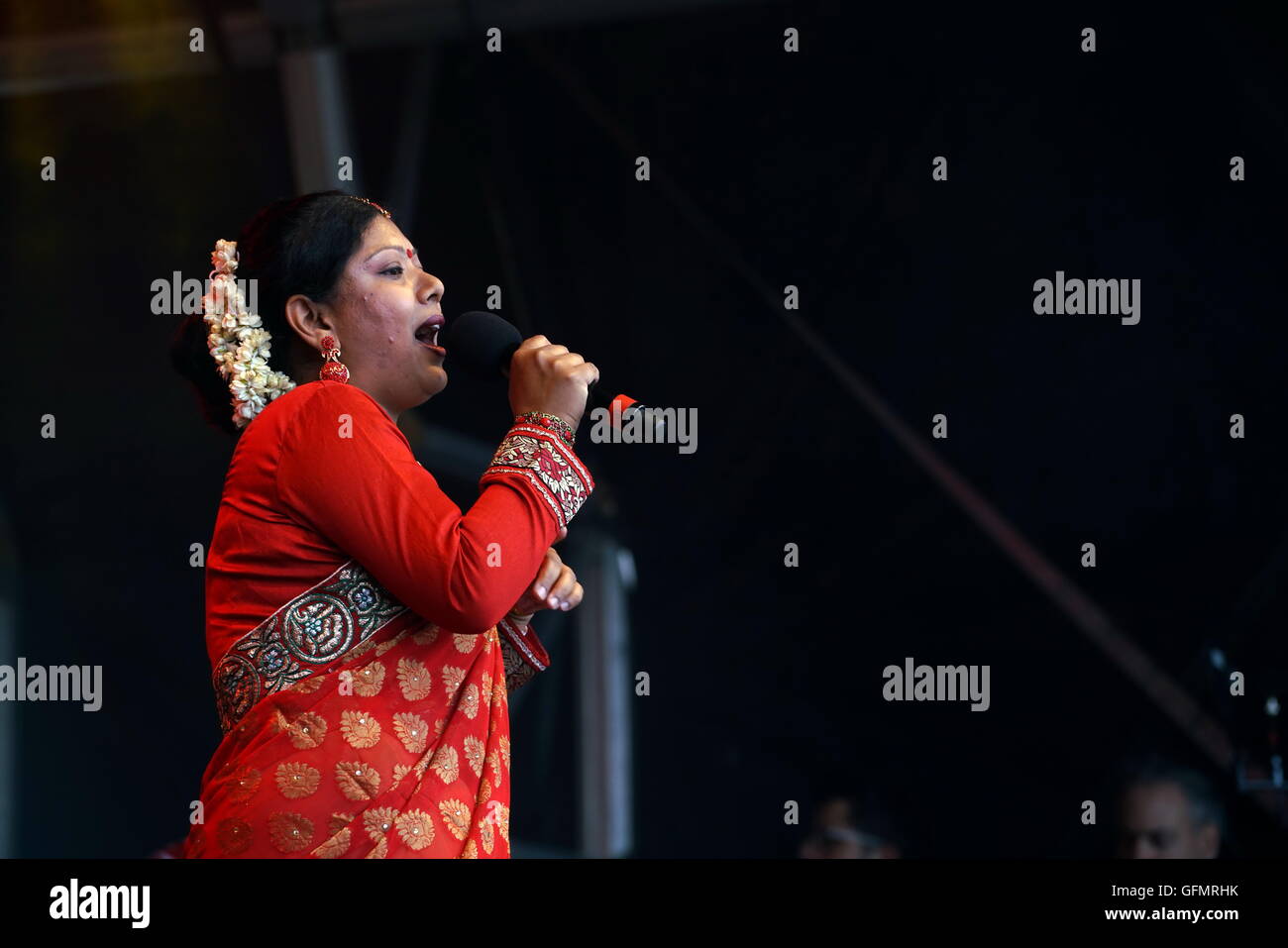 London, UK. 21st July, 2016. : Hundreds of the Bangladesh community ...