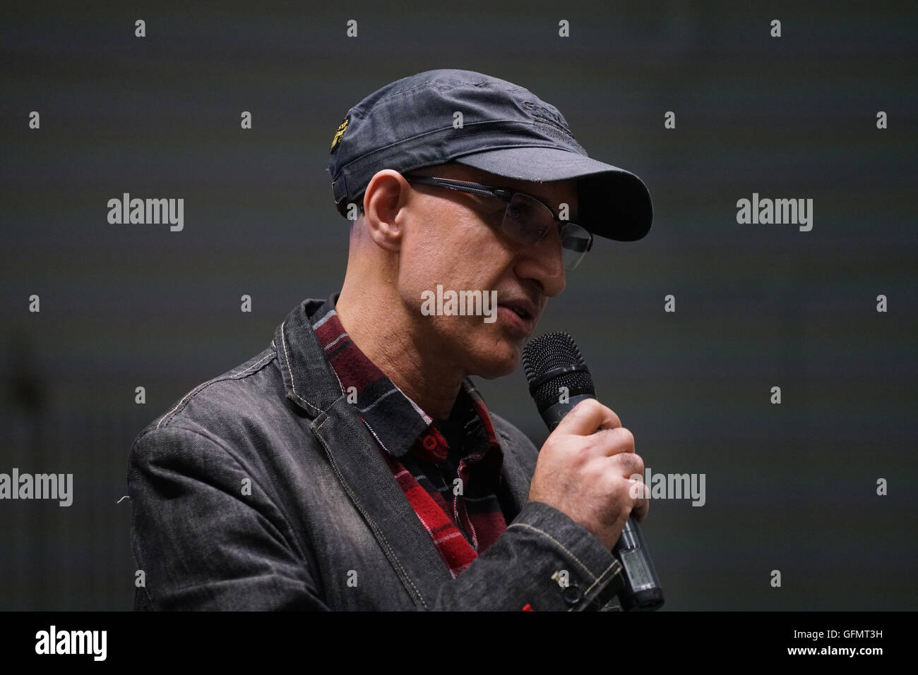London,England,UK, 31th July 2016: Hossein Martin Fazeli is a film ...