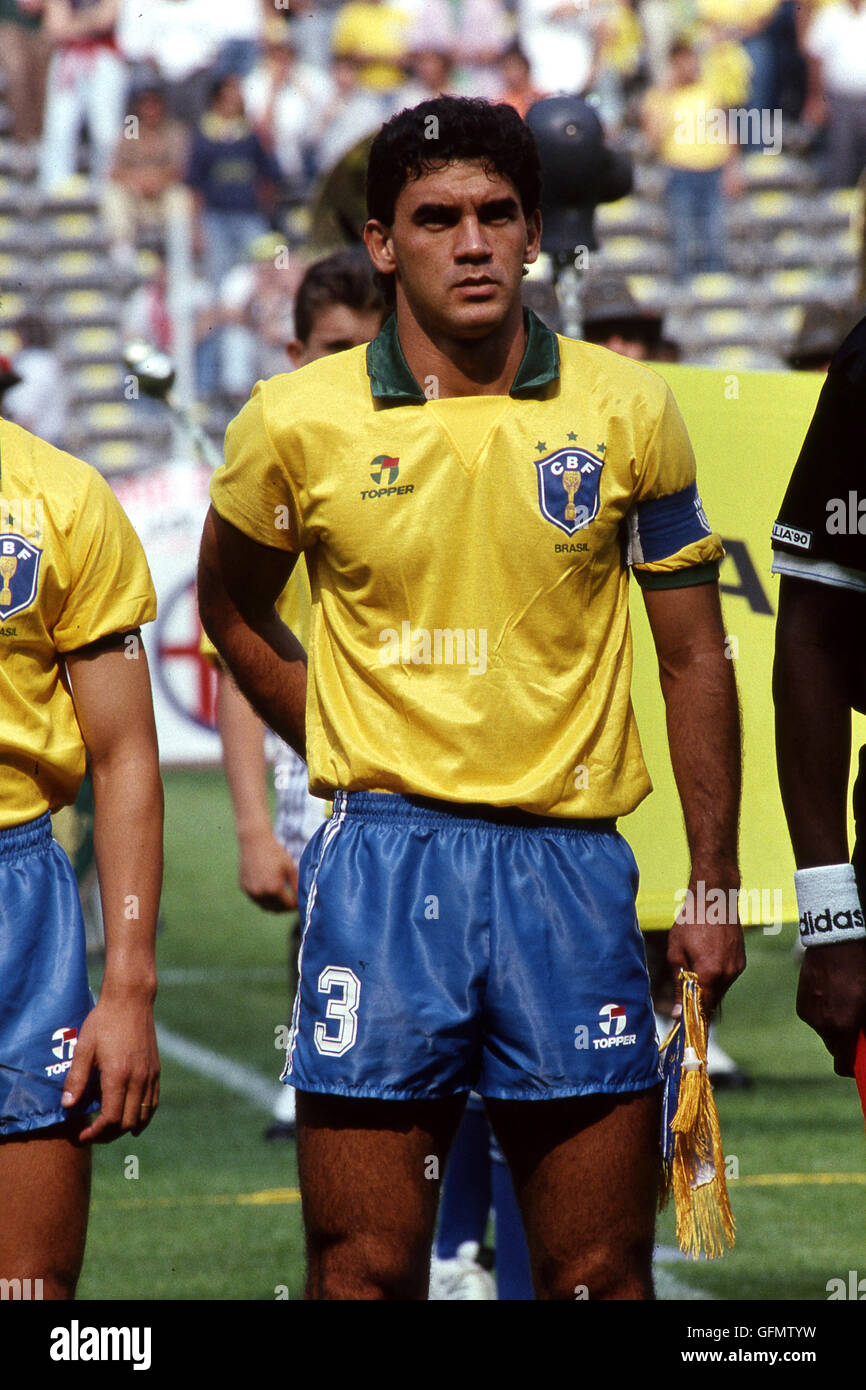 Ricardo Gomes (BRA), JUNE 16, 1990 - Football / Soccer : 1990 FIFA ...
