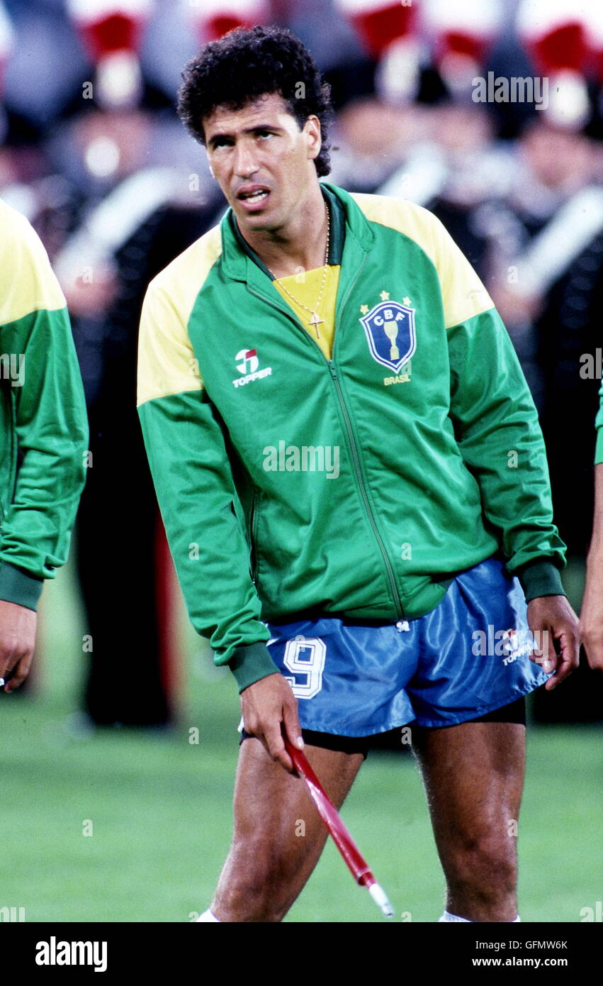 Careca (BRA), JUNE 10, 1990 - Football / Soccer : 1990 FIFA World Cup ...