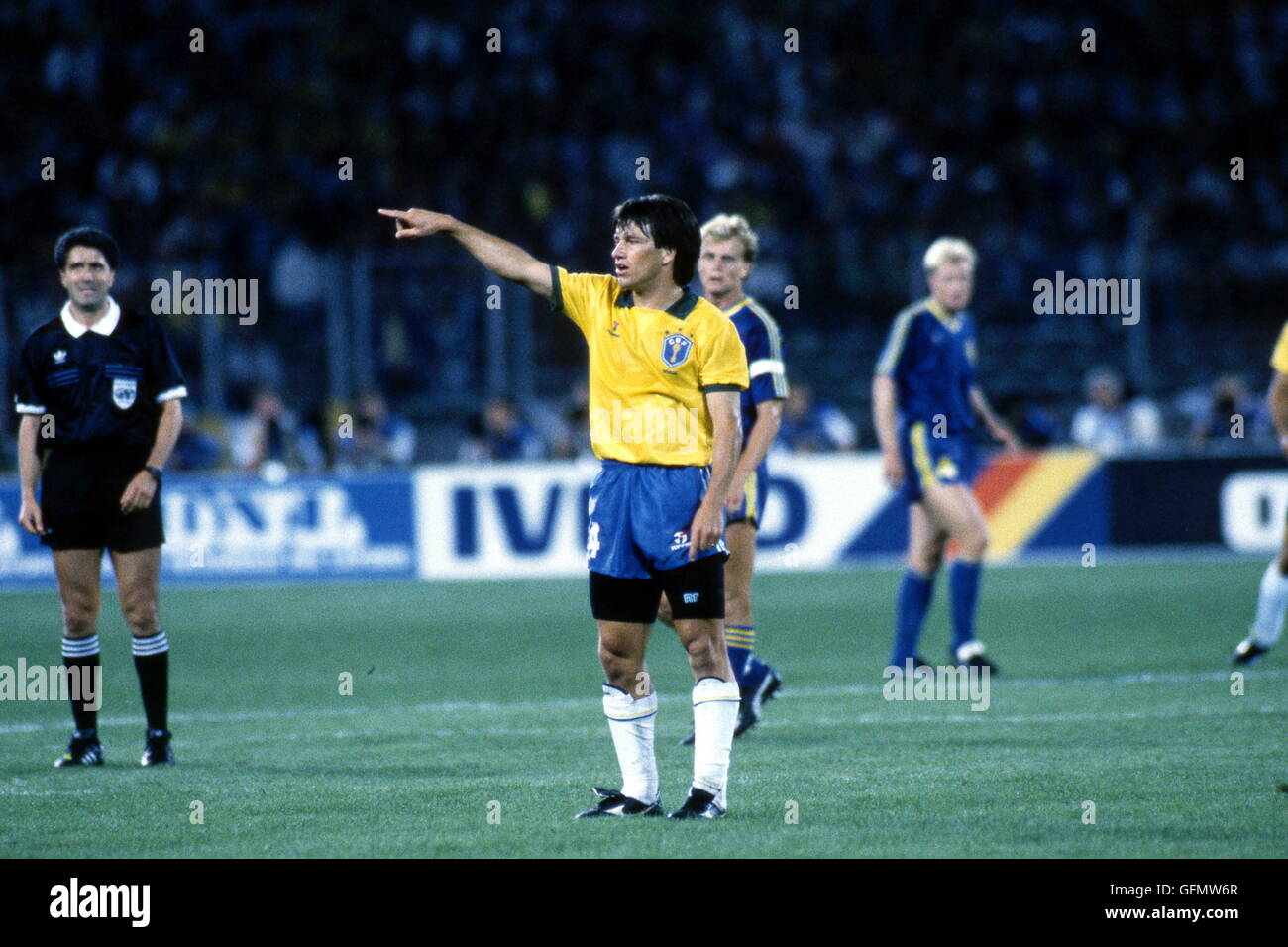 Brazil in 1990 world cup hi-res stock photography and images - Alamy