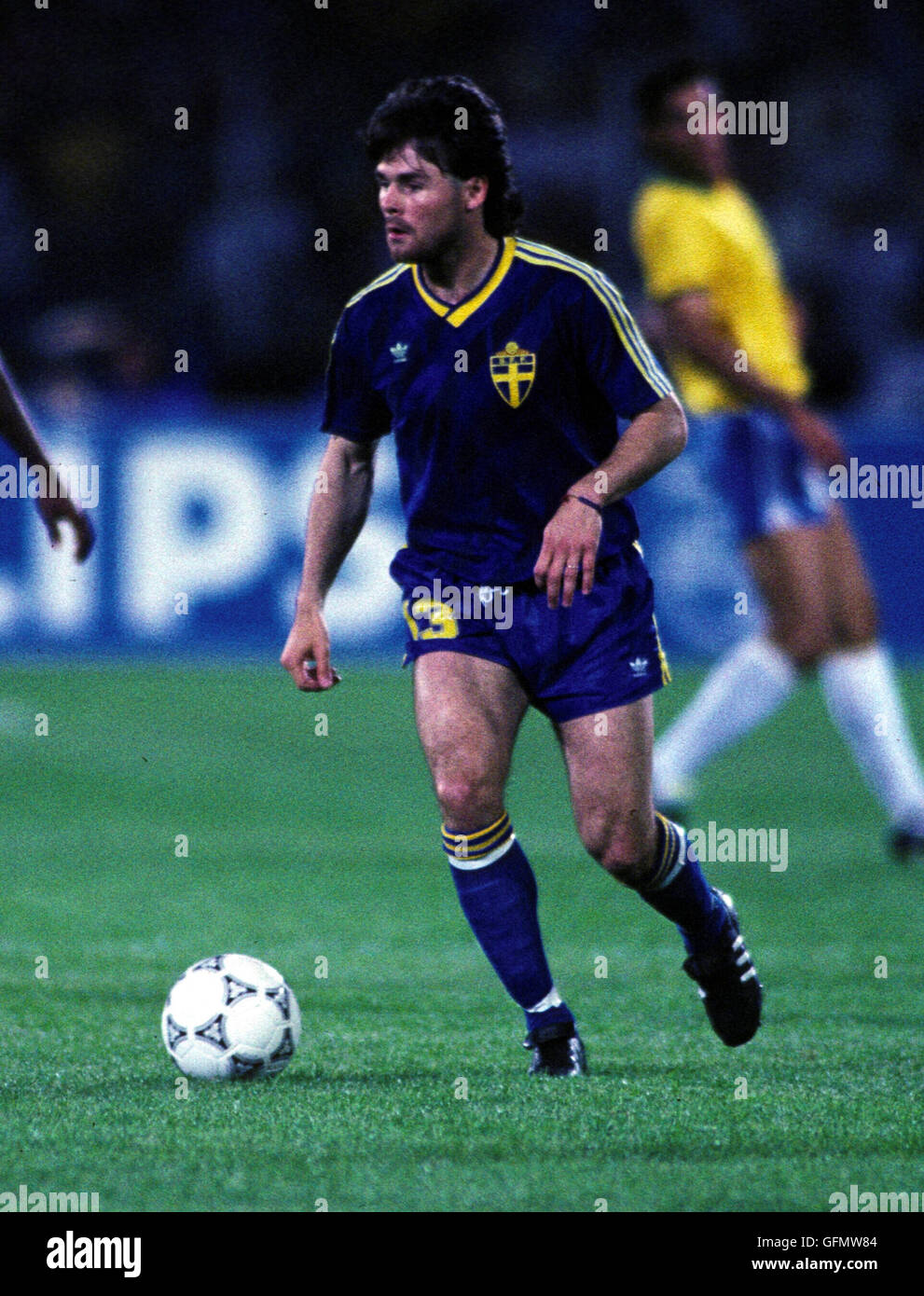 Anders Limpar (SWE), JUNE 10, 1990 - Football / Soccer : 1990 FIFA ...