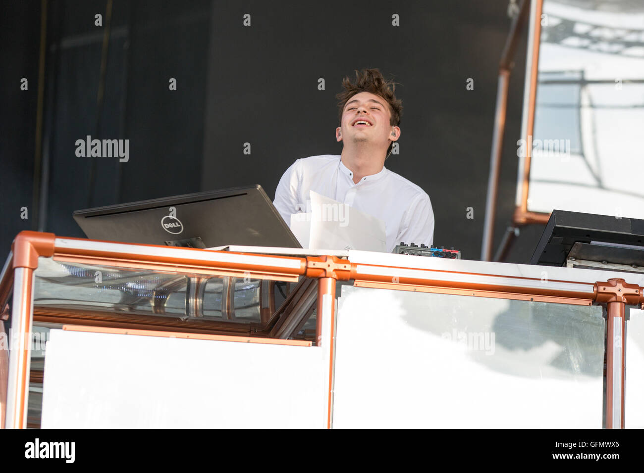 Chicago, Illinois, USA. 31st July, 2016. FLUME (aka HARLEY EDWARD ...