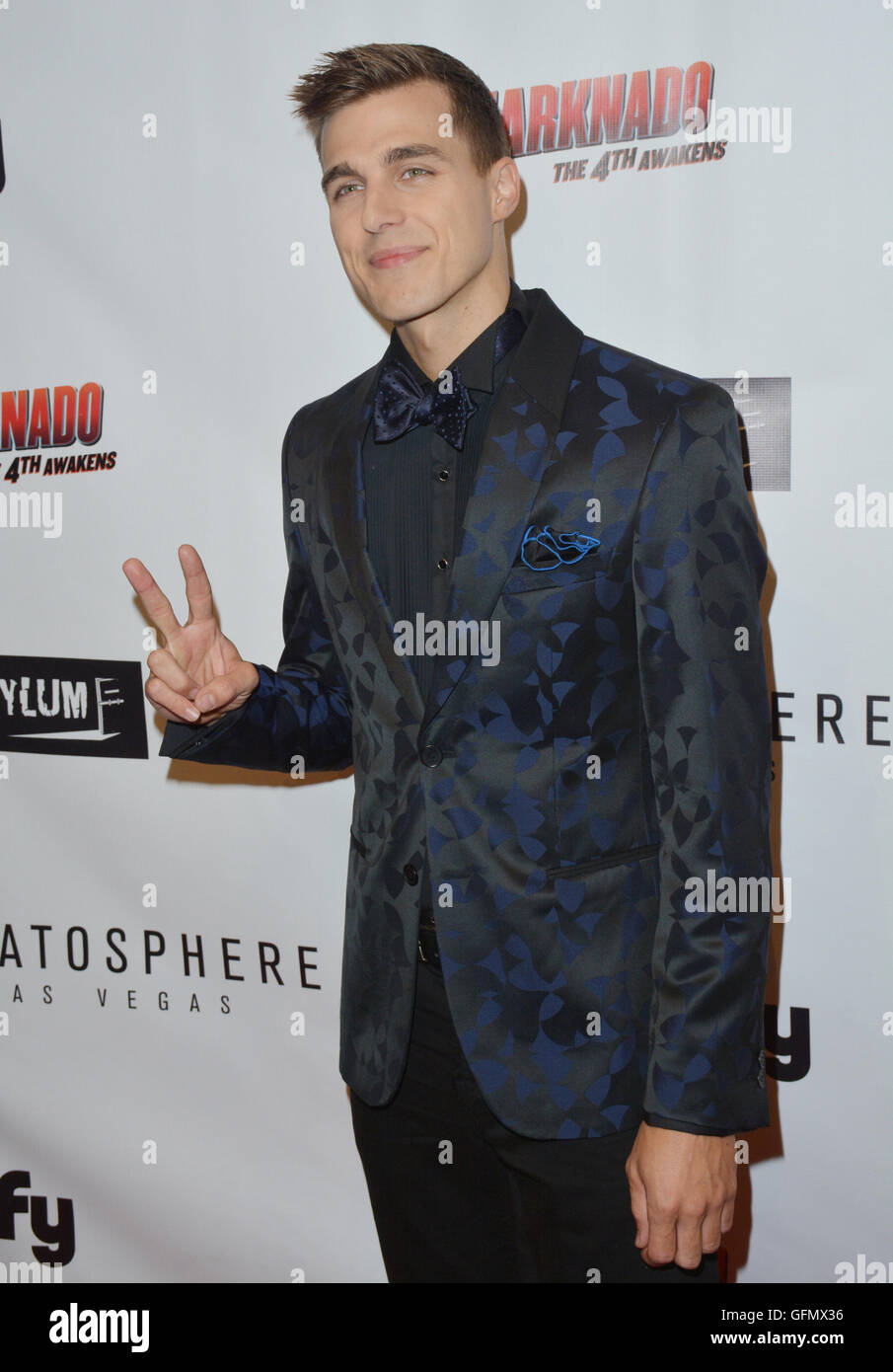 Las Vegas, Nevada, USA. 31st July, 2016. Actor Cody Linley attends the ...