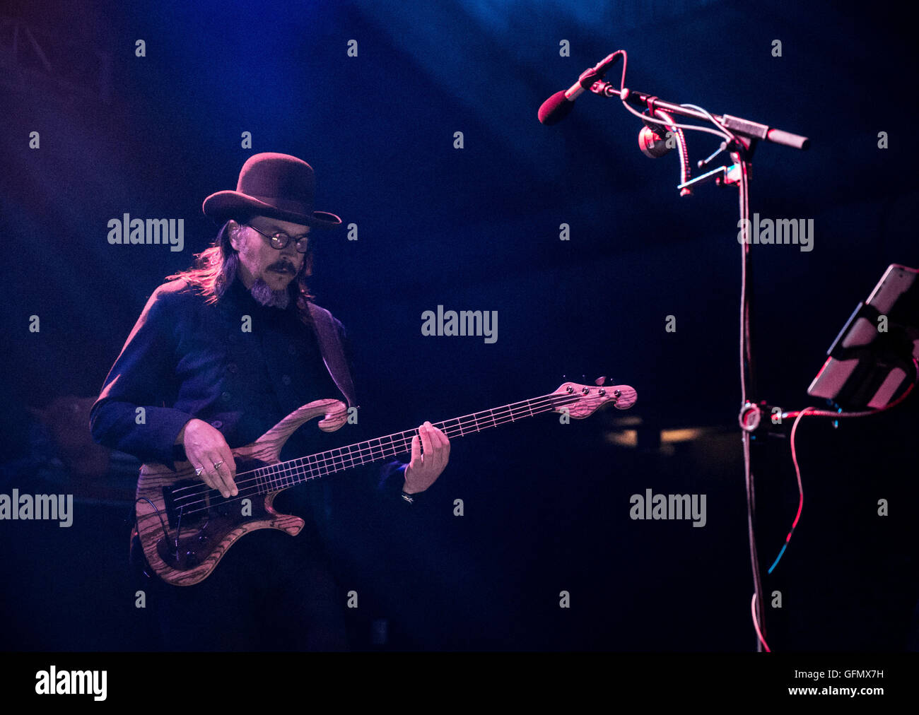 Las Vegas, Nevada, USA. 31st July, 2016. Les Claypool pictured as he ...