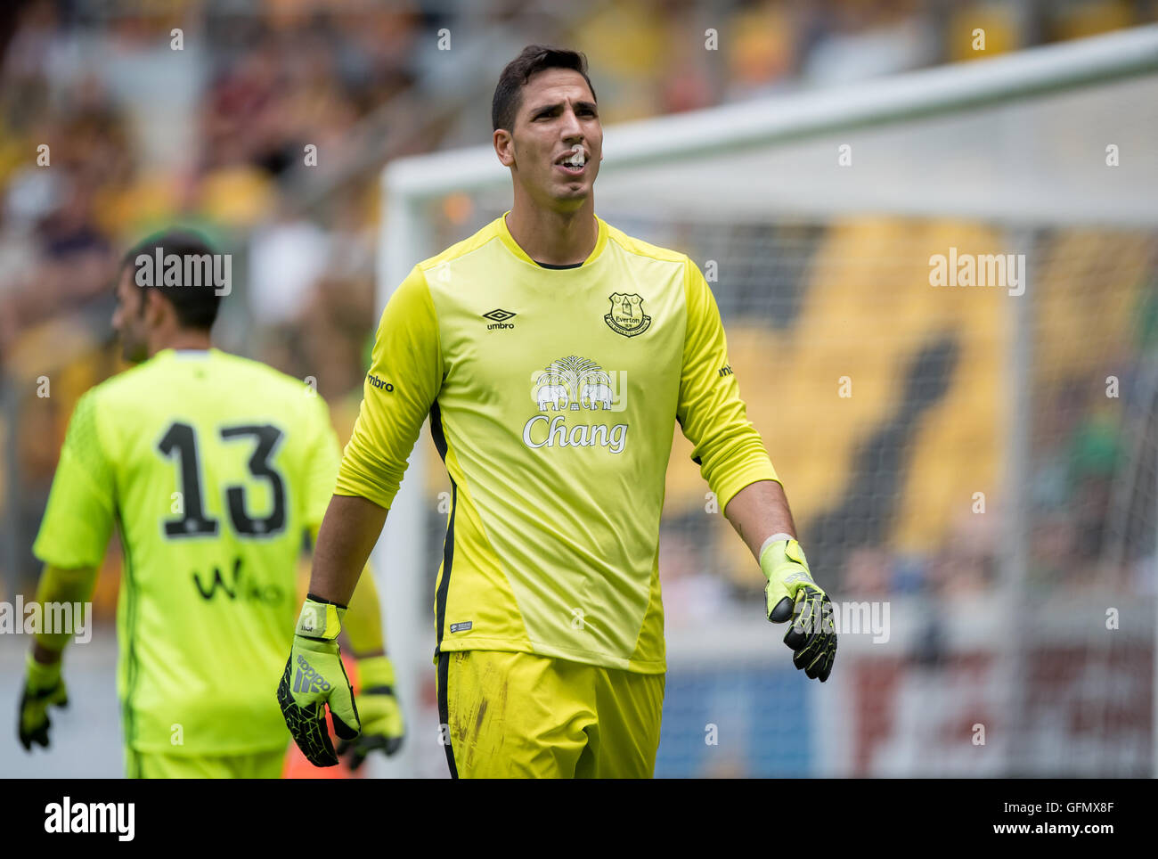 Dresden, Germany. 30th July, 2016. Joel Robles in action during the ...
