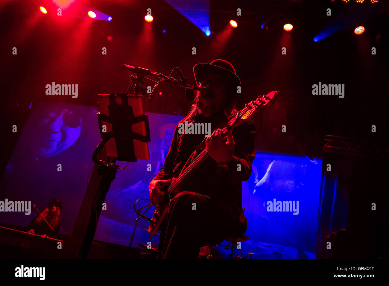 Las Vegas, Nevada, USA. 31st July, 2016. Les Claypool pictured as he ...