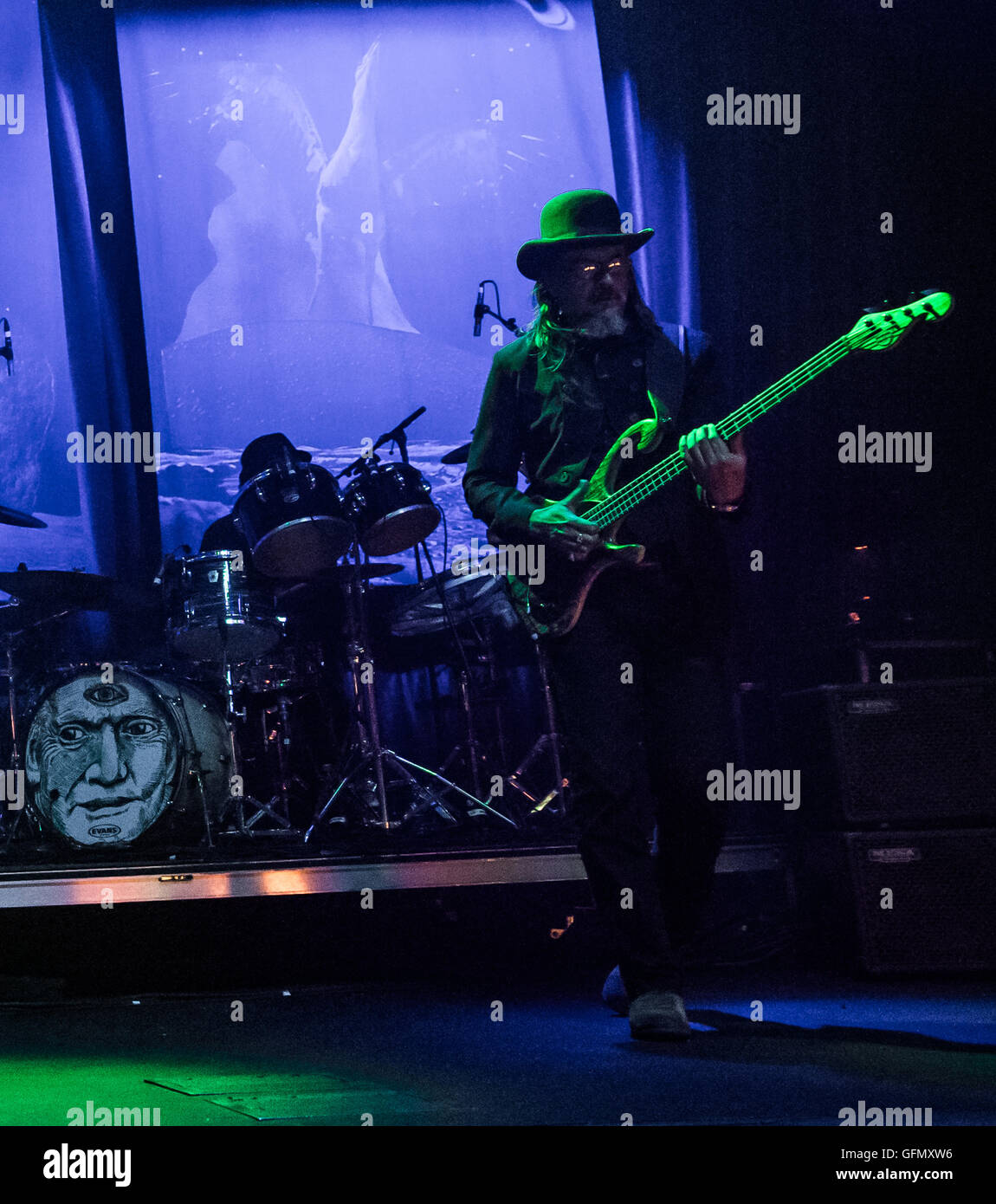 Las Vegas, Nevada, USA. 31st July, 2016. Les Claypool pictured as he ...