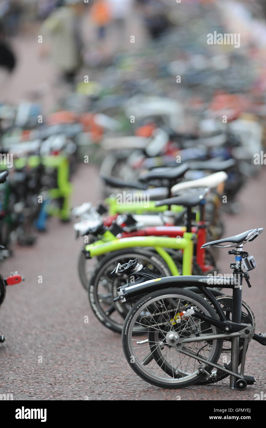 Central London, UK, 30th July 2016. Brompton World Championship Final ...