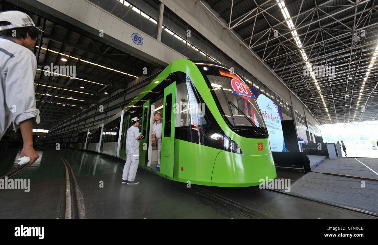Changsha, China. 1st Aug, 2016. China's first independently designed ...