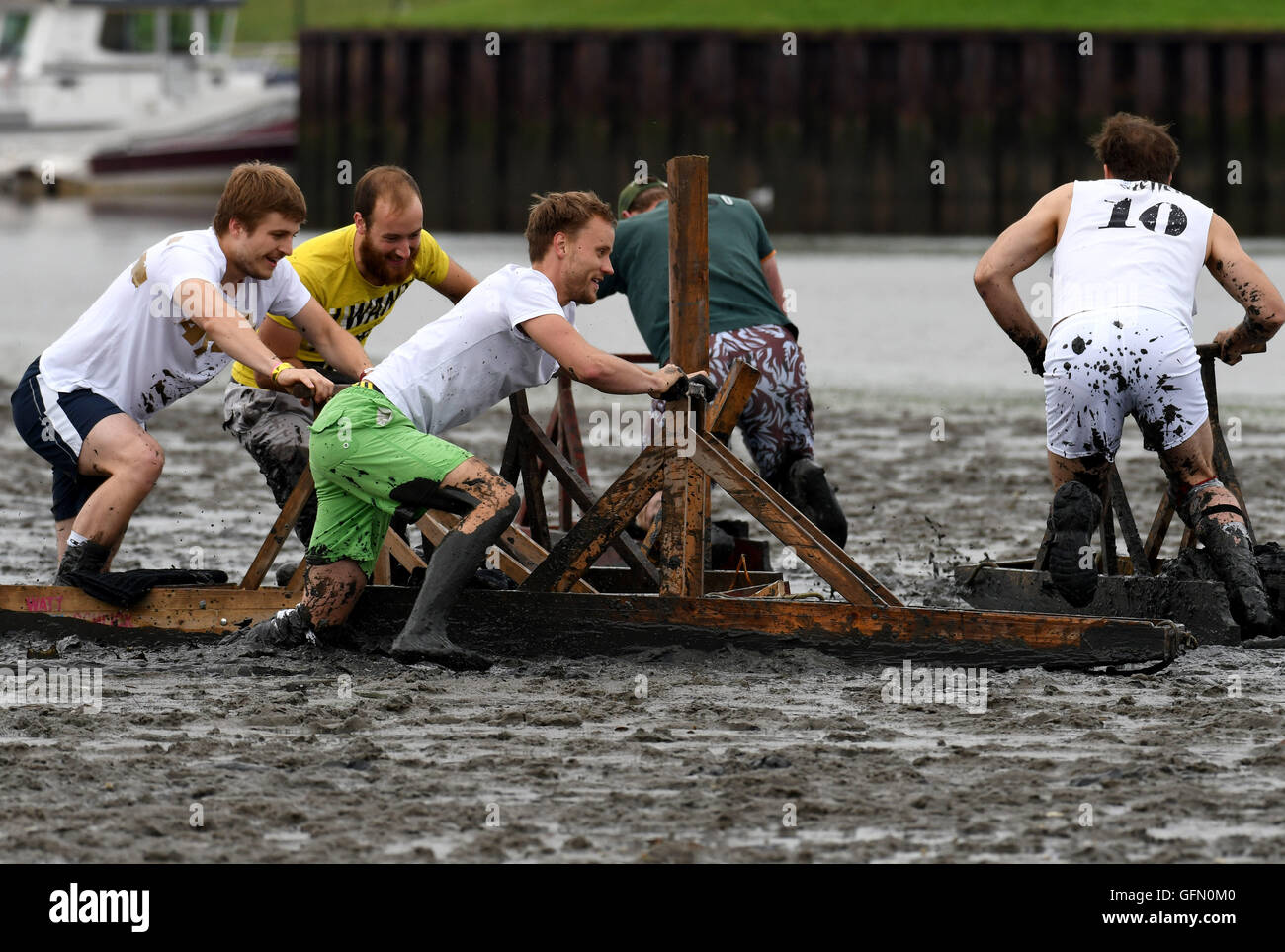 Slipping in mud hi-res stock photography and images - Alamy