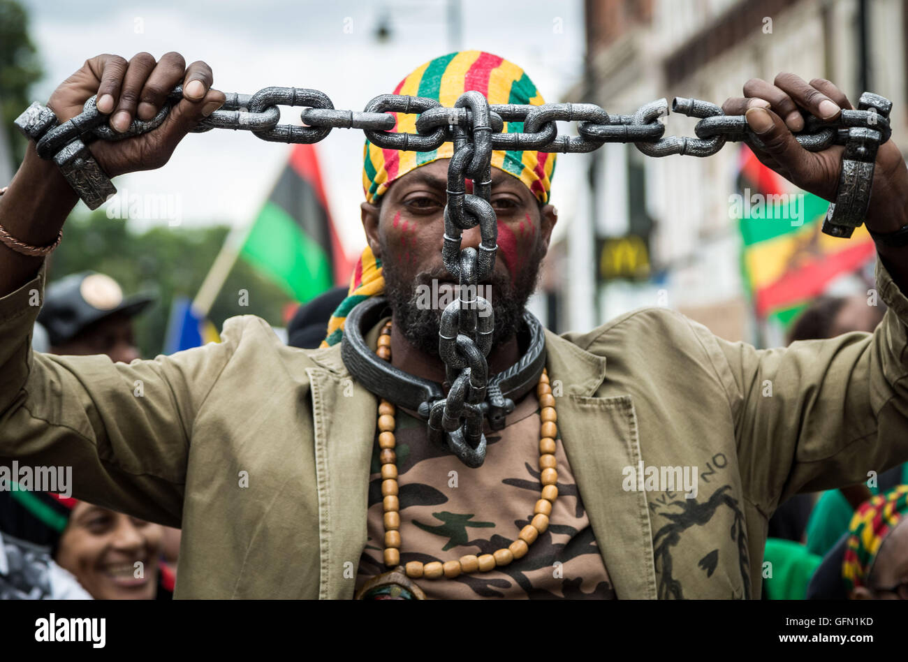 London, UK. 1st August, 2016. Annual Afrikan Emancipation Day ...