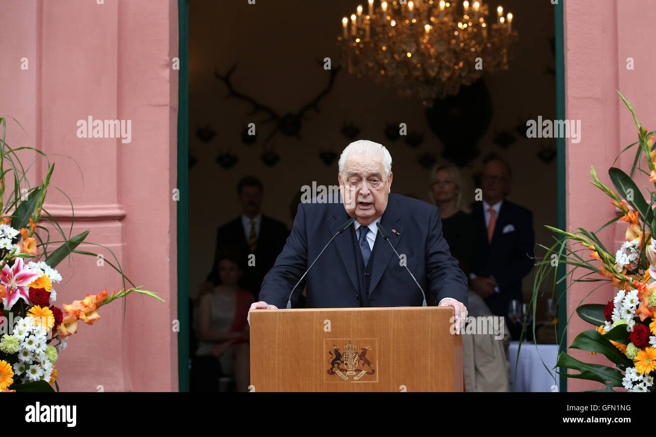 Duke Carl of Wuerttemberg speaks on the eve of his 80th birthday to ...
