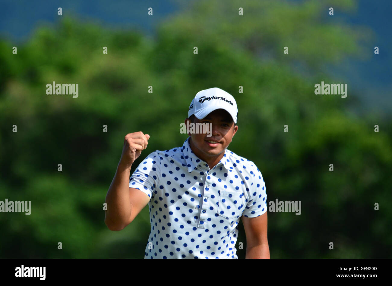 Chonburi, Thailand. 31st July, 2016. Chan Shih-chang of Chinese Taipei ...