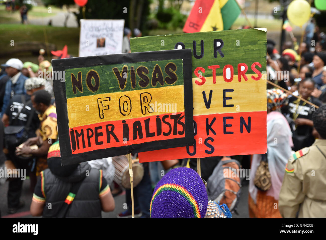 African emancipation day reparations hi-res stock photography and ...