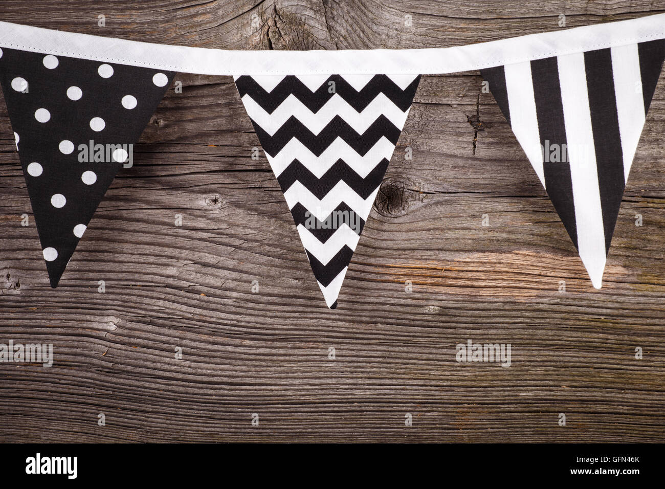 Happy birthday party background flags hi-res stock photography and ...