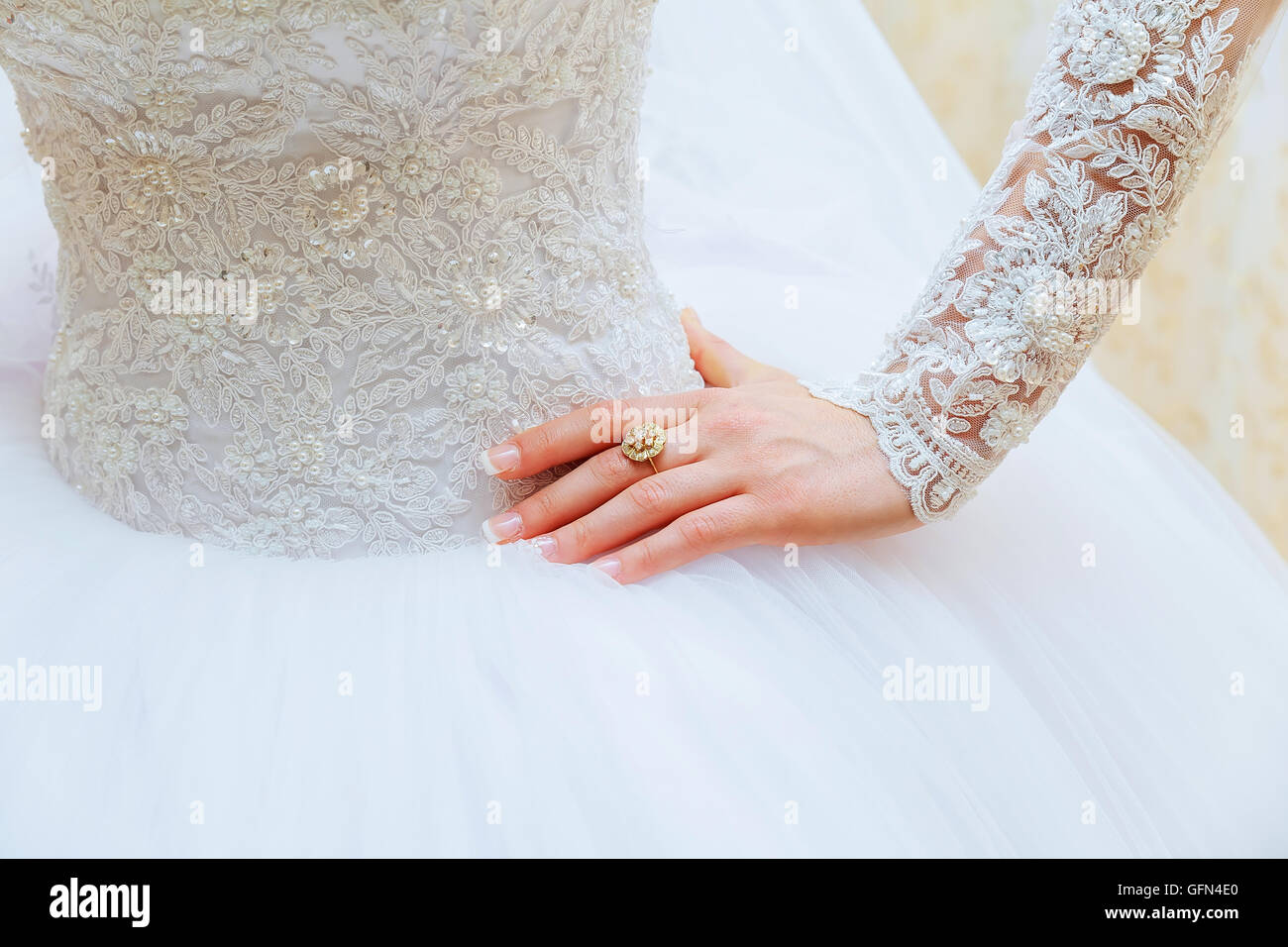 Satin long sleeves hi-res stock photography and images - Alamy