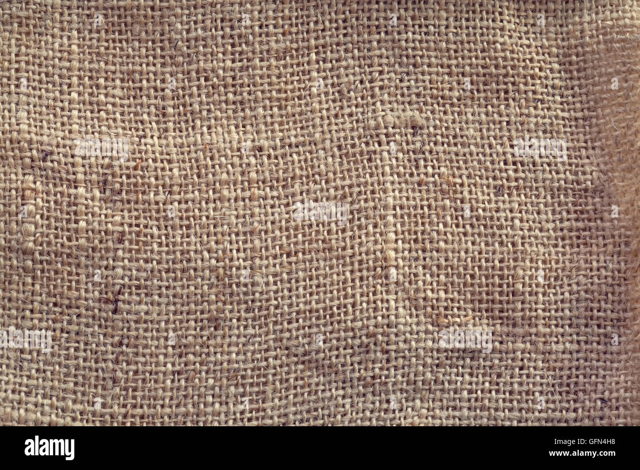 Burlap or linen fabric texture background Stock Photo - Alamy
