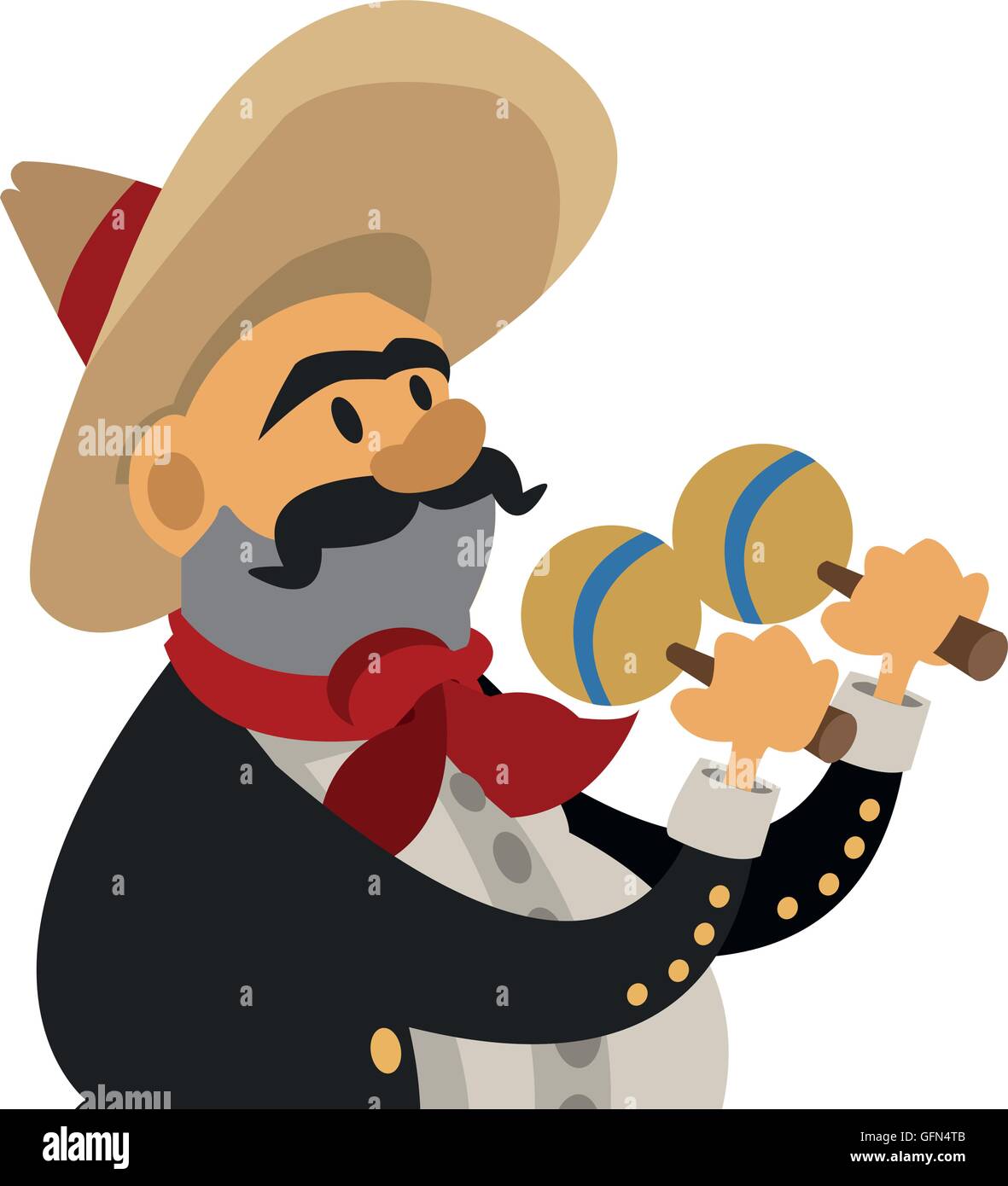 mariachi musician icon Stock Vector Image & Art - Alamy