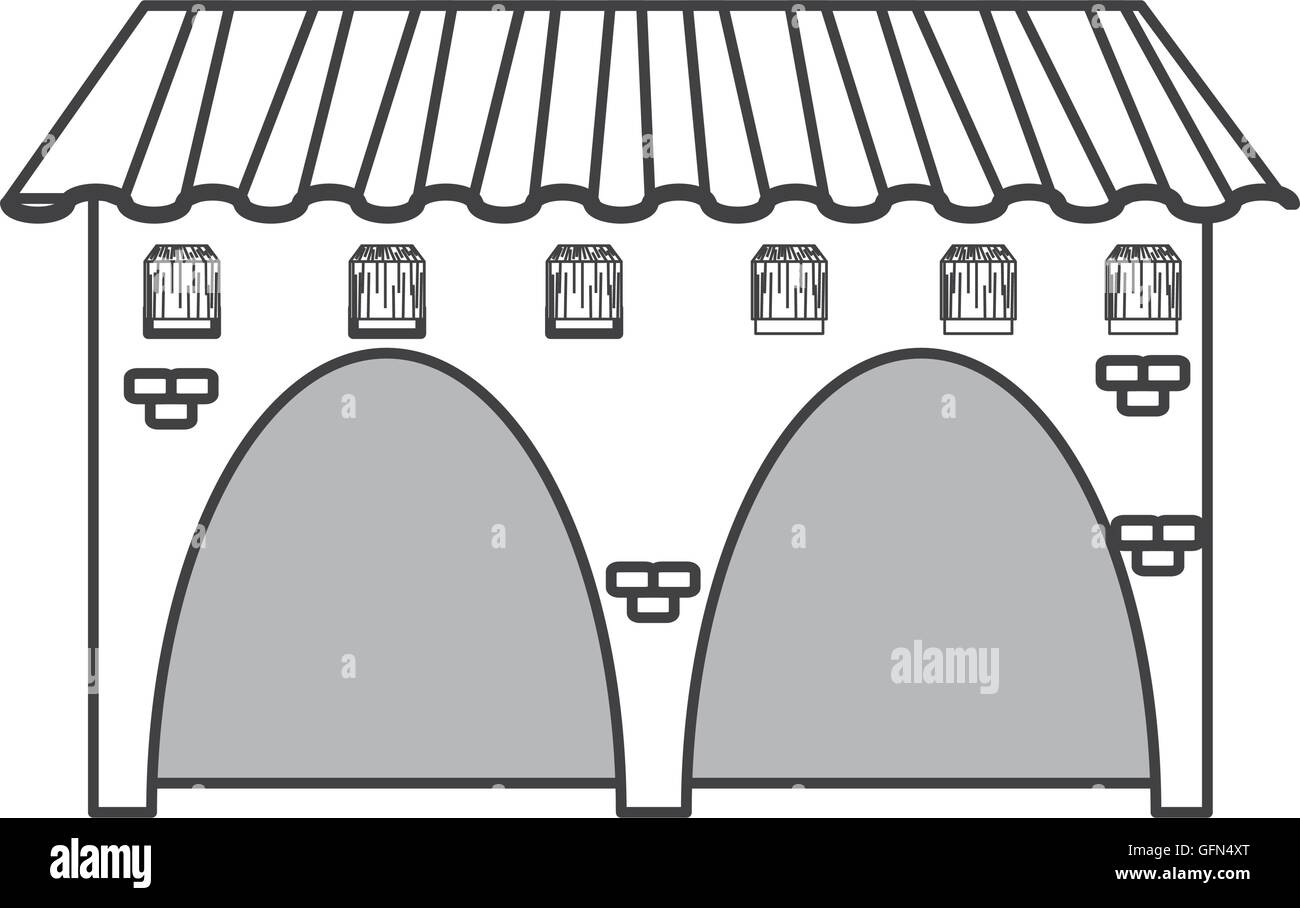spanish colonial architecture icon Stock Vector Image & Art - Alamy
