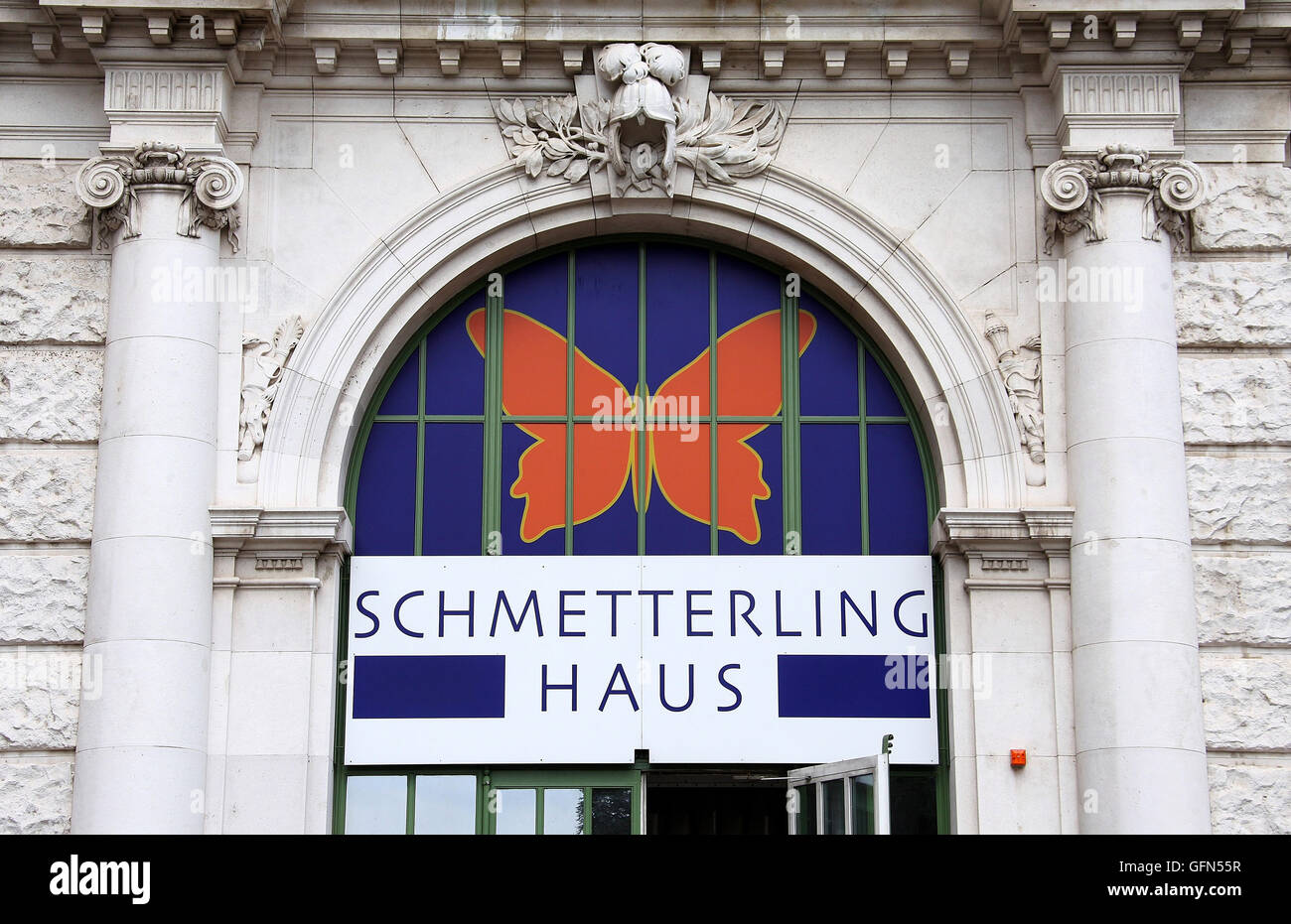 Vienna Butterfly House in the Burggarten Stock Photo - Alamy