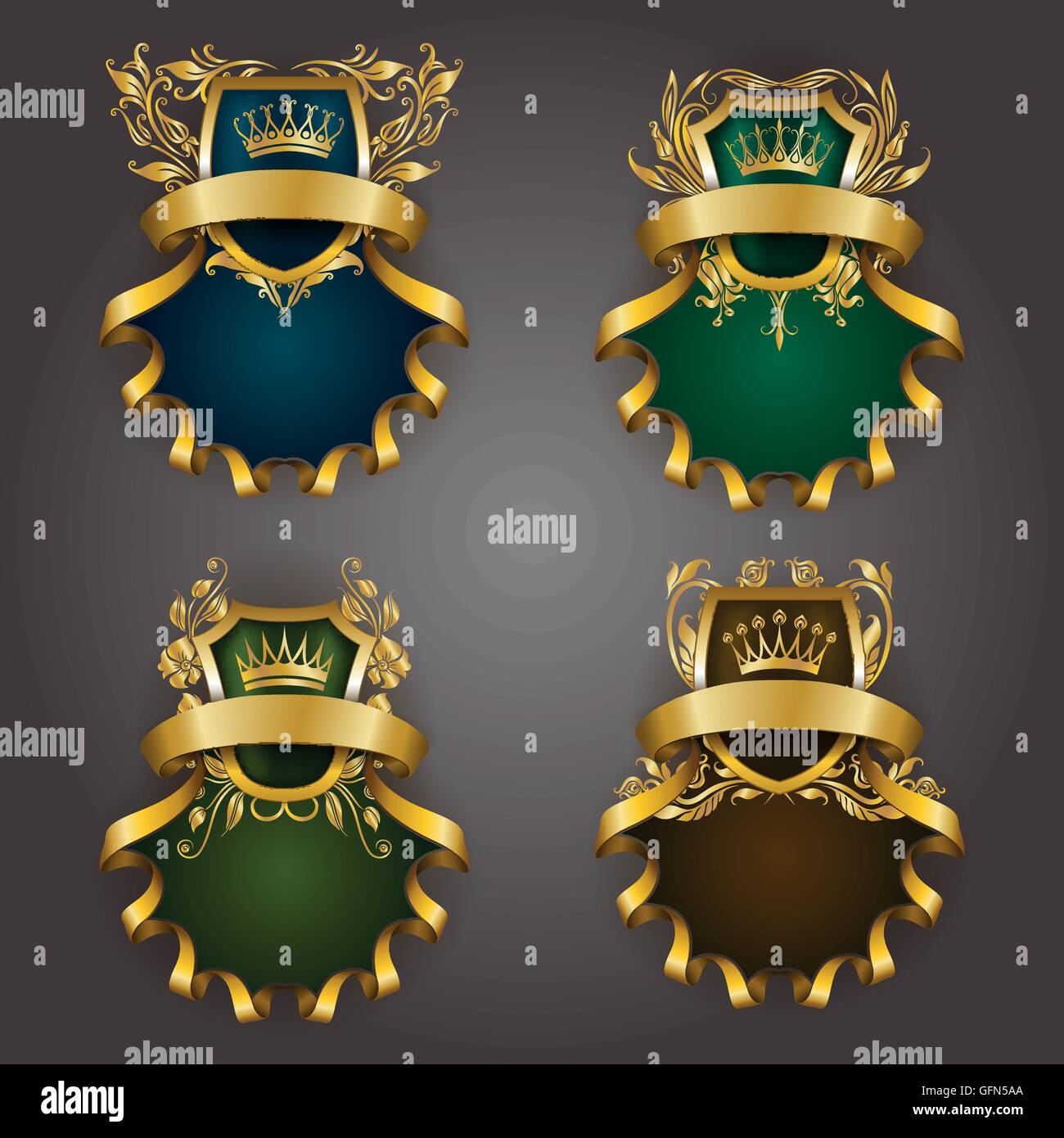 Monogram Logos Set Stock Vector Image & Art - Alamy