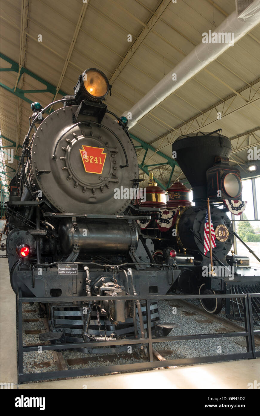 Railroad Museum of Pennsylvania Lancaster PA Stock Photo - Alamy