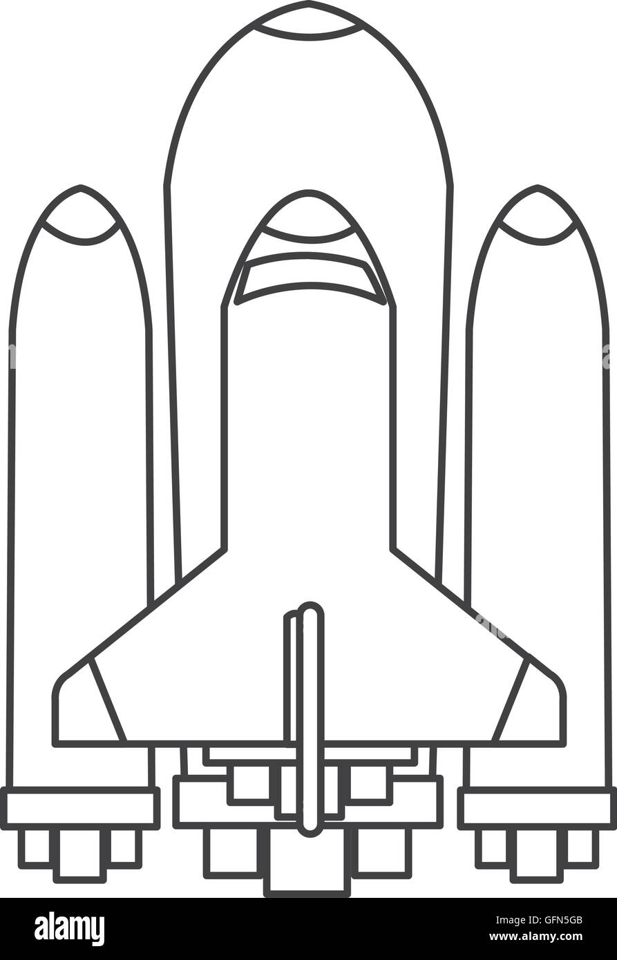 space shuttle icon Stock Vector Image & Art - Alamy
