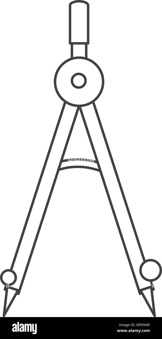 measuring compass icon Stock Vector Image & Art - Alamy