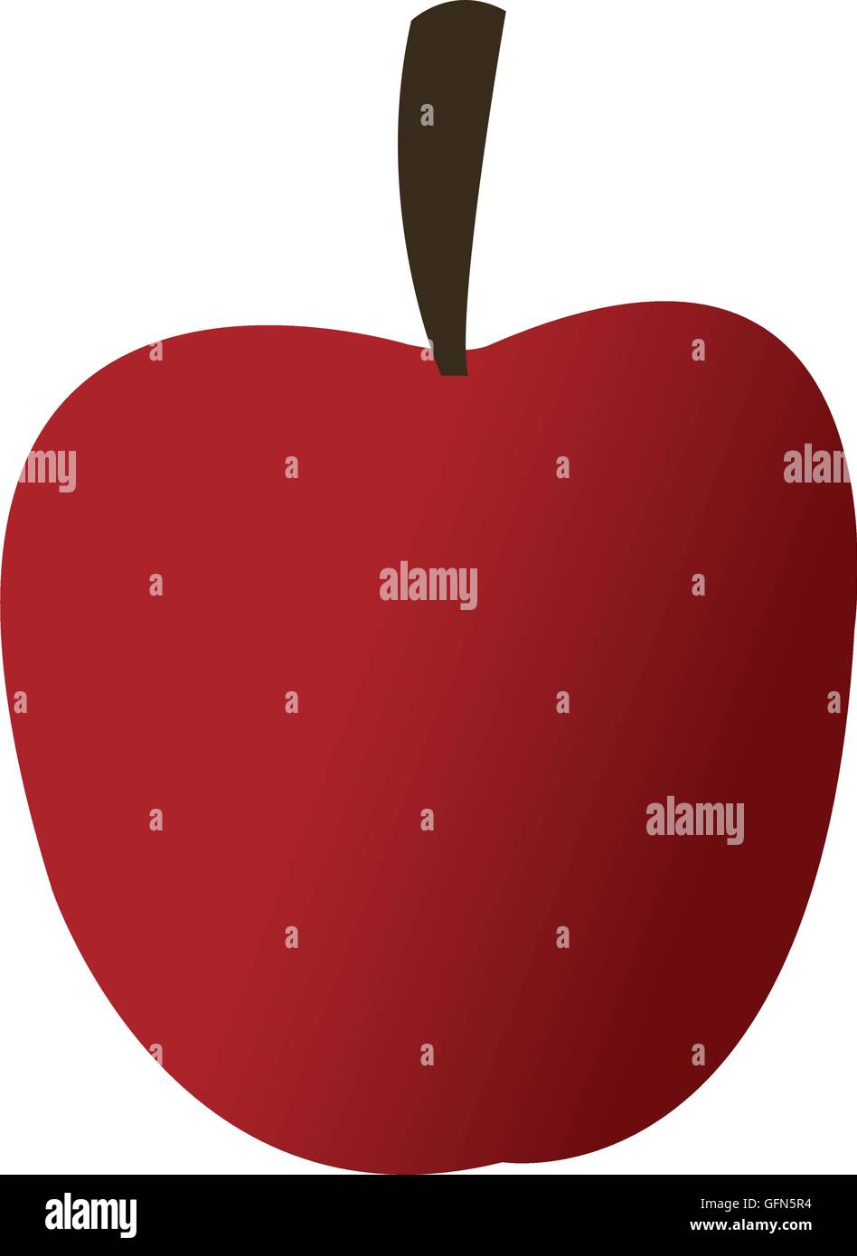 red apple icon Stock Vector Image & Art - Alamy