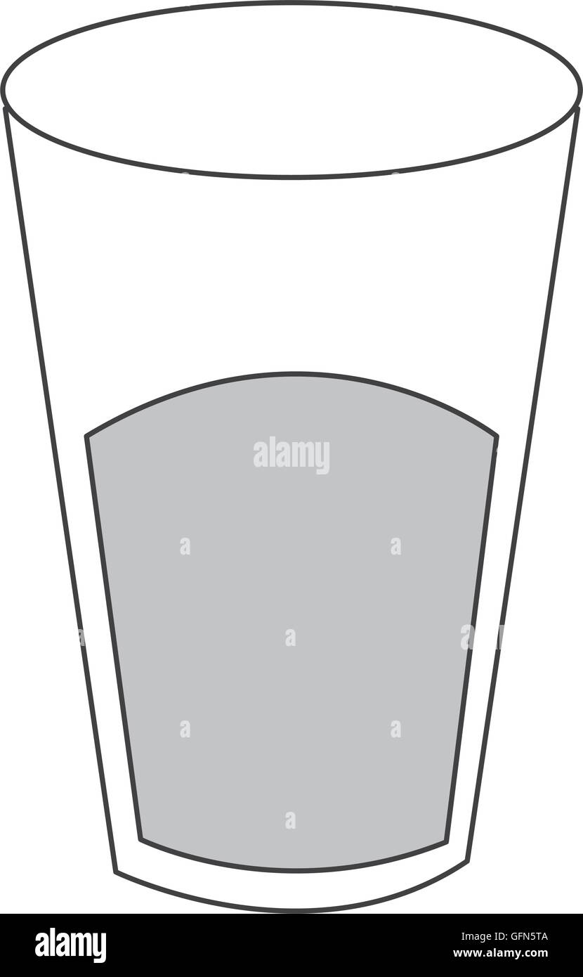 glass cup with liquid icon Stock Vector Image & Art - Alamy