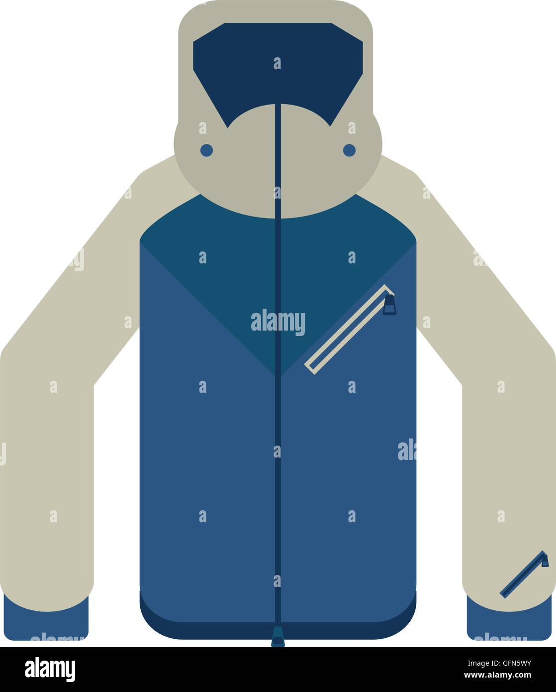 winter jacket icon Stock Vector Image & Art - Alamy