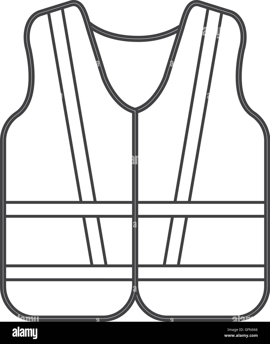 safety vest icon Stock Vector Image & Art - Alamy