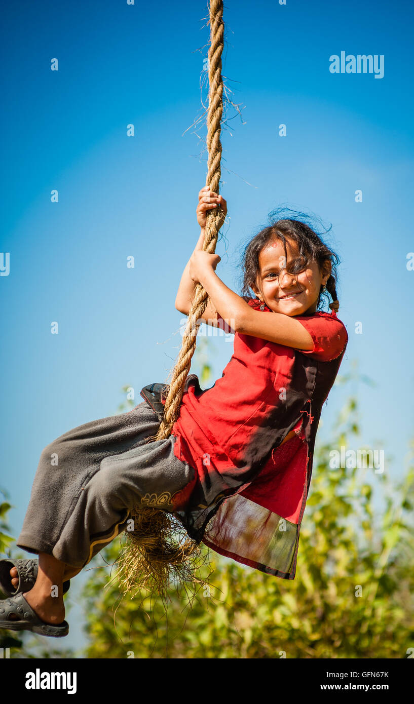 Nepal Swing High Resolution Stock Photography and Images - Alamy