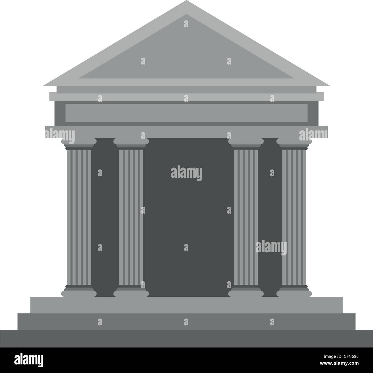 ancient greek building icon Stock Vector Image & Art - Alamy