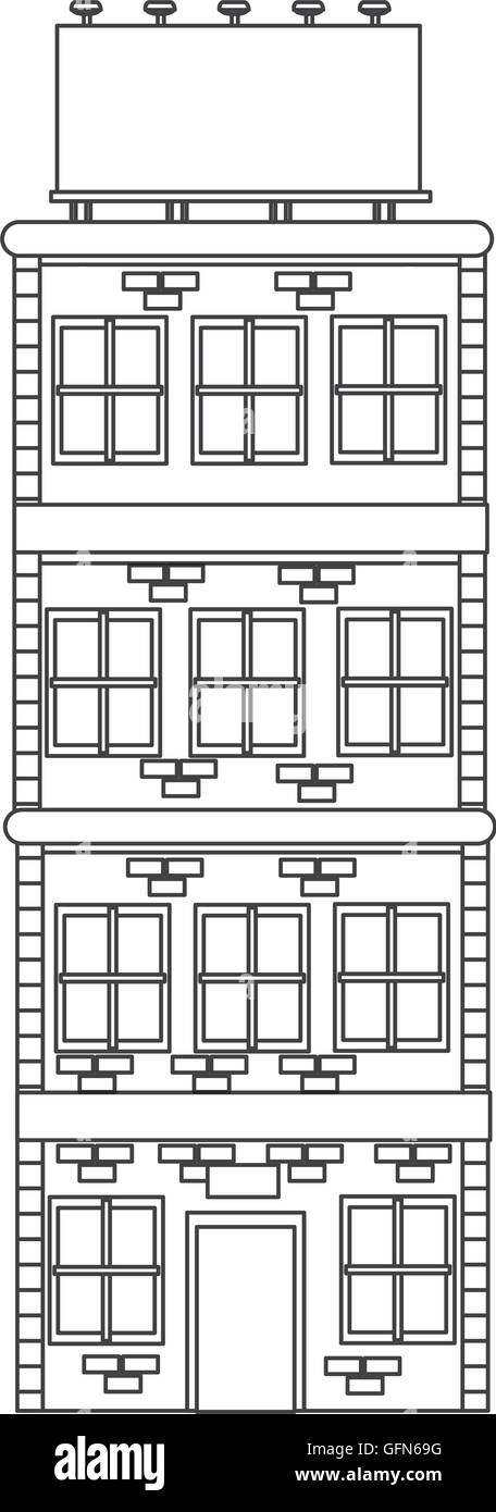 single brick building icon Stock Vector Image & Art - Alamy