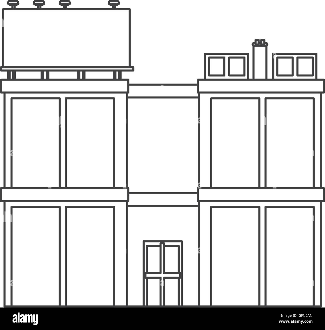 single building icon Stock Vector Image & Art - Alamy