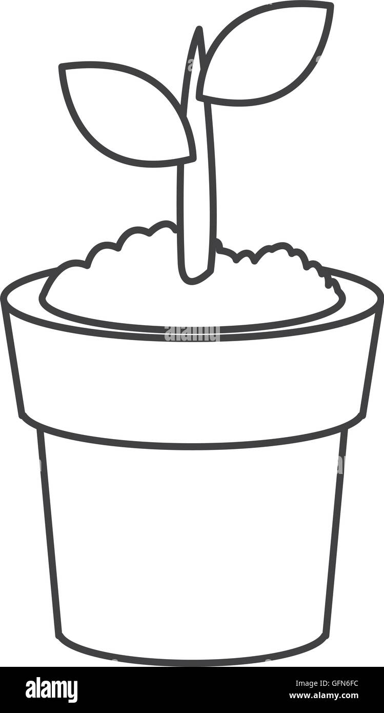 tree sprout icon Stock Vector Image & Art - Alamy