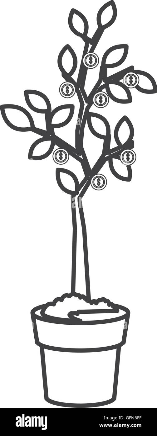 tree sprout icon Stock Vector Image & Art - Alamy