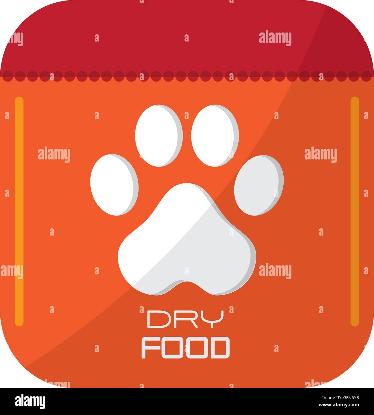 dog food icon Stock Vector Image & Art - Alamy
