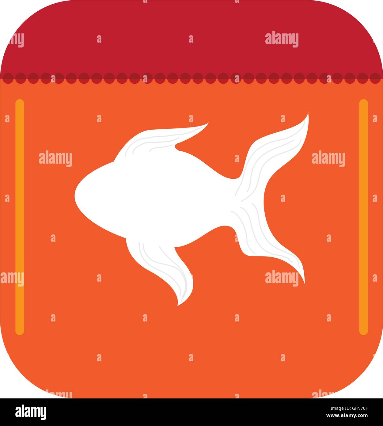 fish food icon Stock Vector Image & Art - Alamy