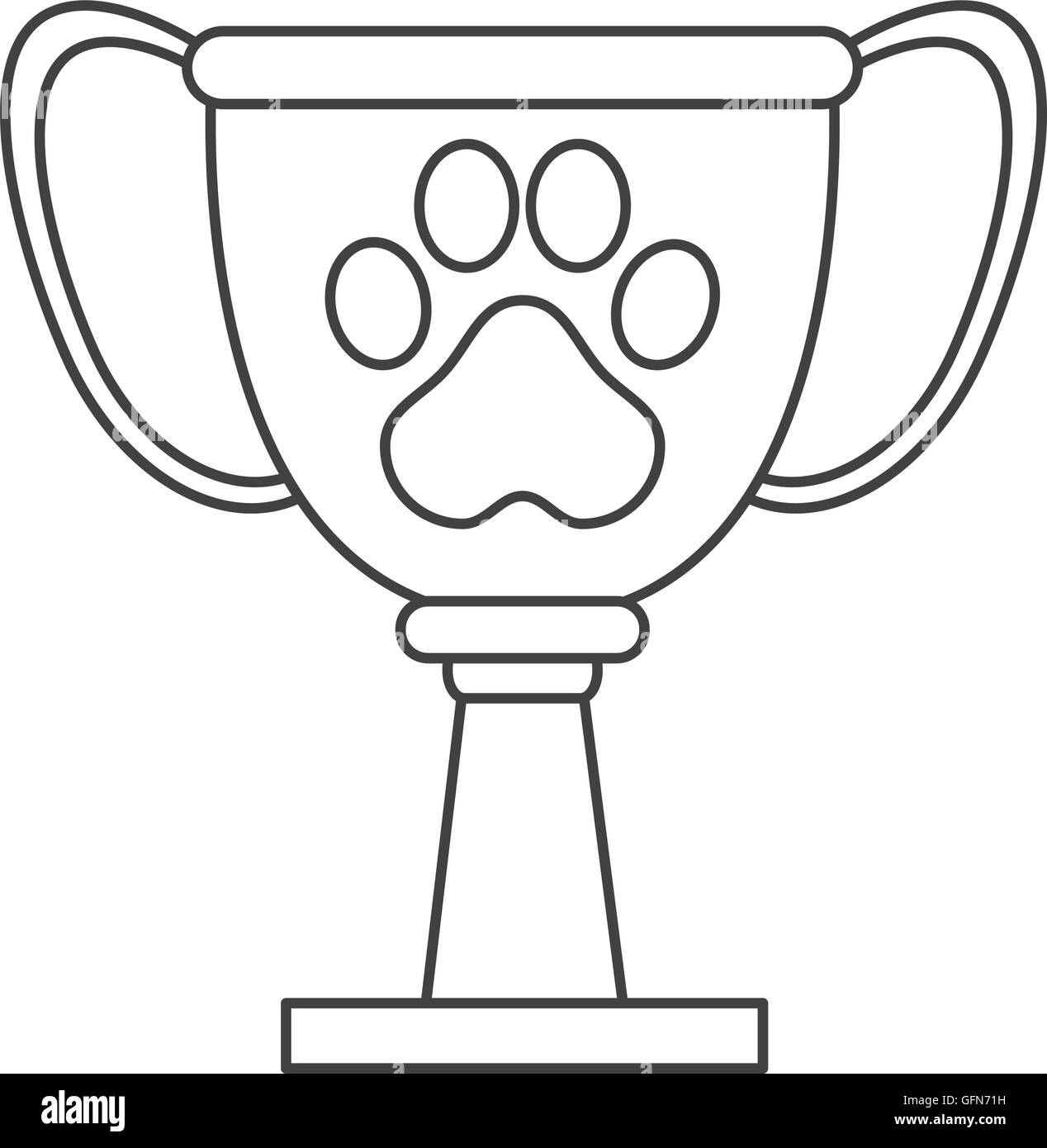 Pet trophy Black and White Stock Photos & Images - Alamy